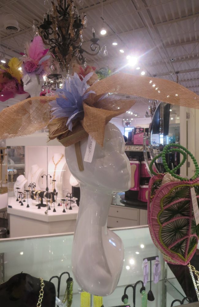 CE25CORRINA Corrina Tan Blue Flowers – shoprodeodrive