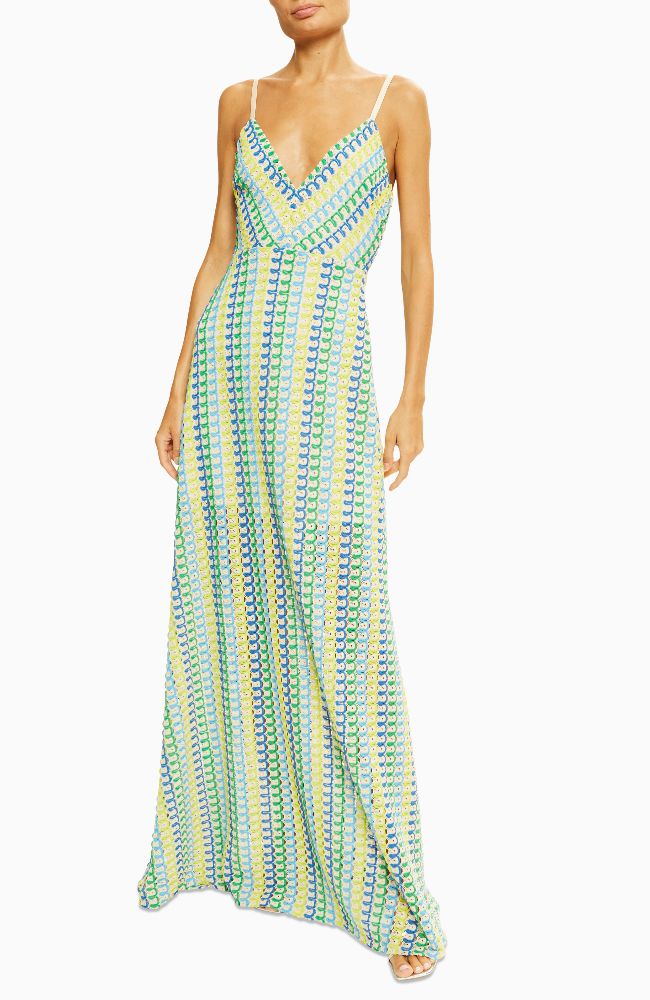 Della Dress in Lake – shoprodeodrive