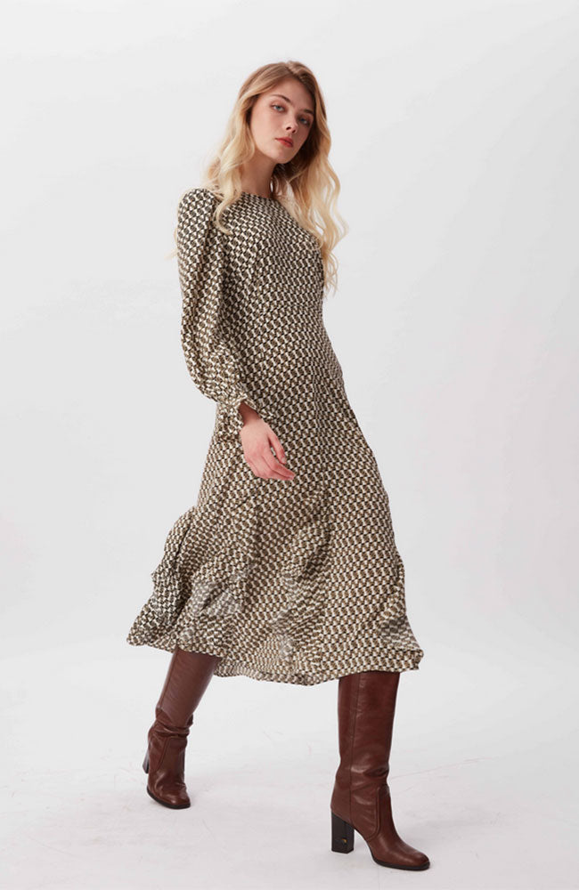 Iva Dress in Ivory – shoprodeodrive